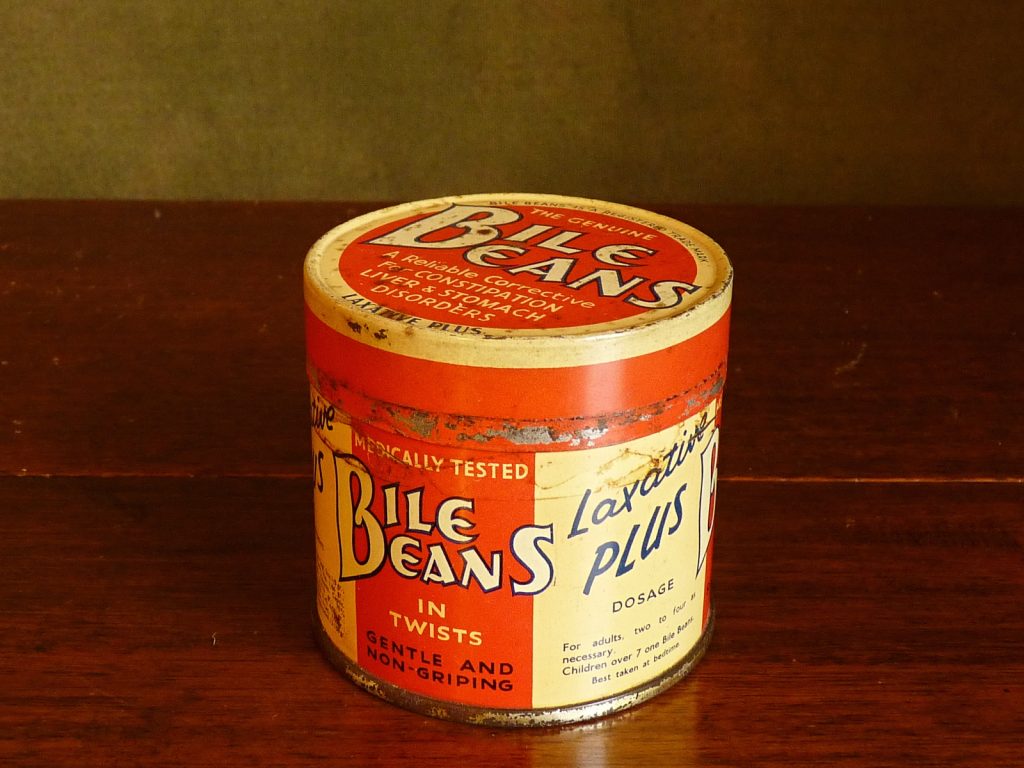 "Bile Beans" laxative tin - Anything In Particular
