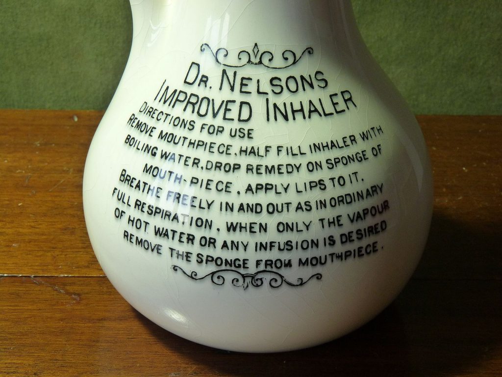 Royal Winton Dr Nelson's Improved Inhaler - Anything In Particular
