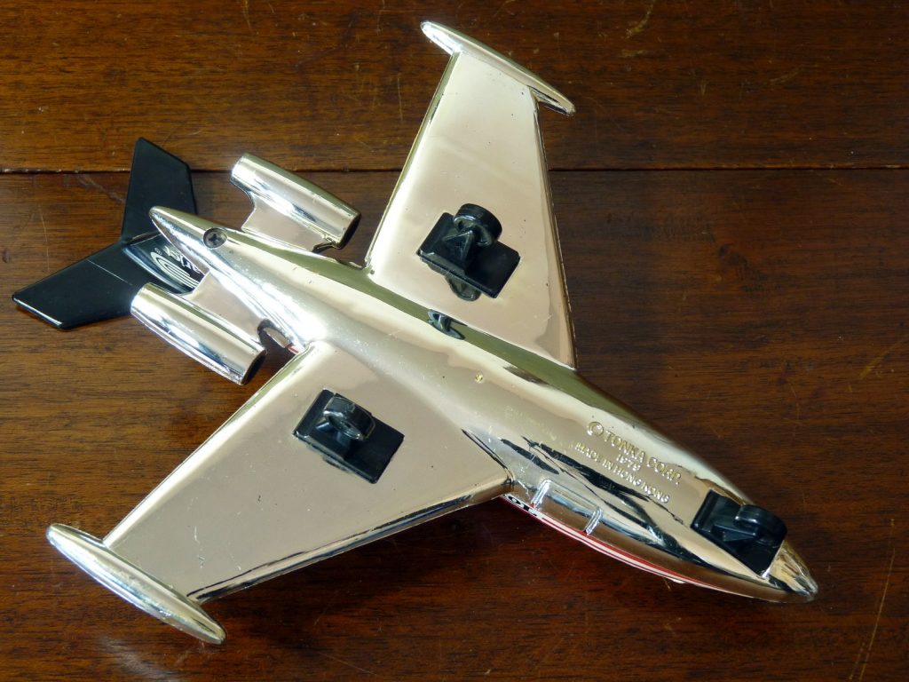Collectable Red Tonka Learjet Metal and Plastic Toy (1979) - Anything ...