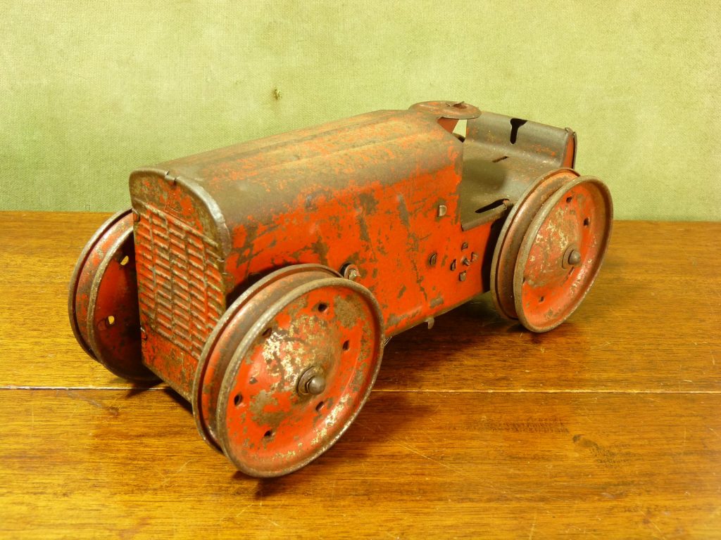 1930s Triang Clockwork Tractor Model No. 2 - Anything In Particular