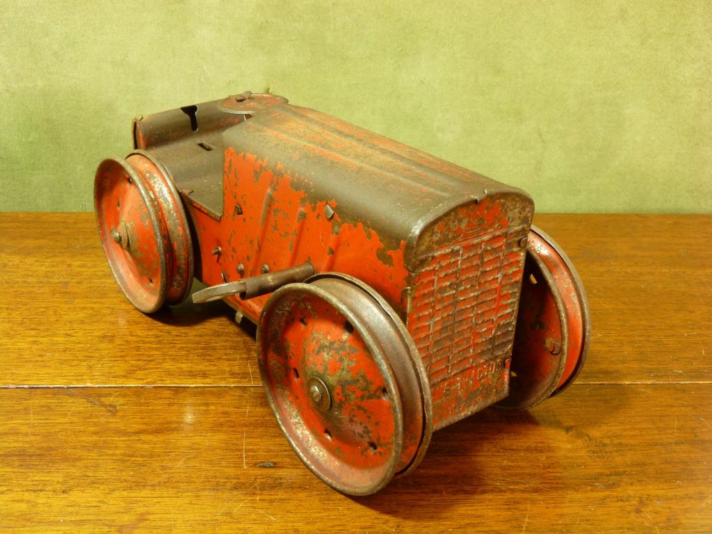 1930s Triang Clockwork Tractor Model No. 2 - Anything In Particular