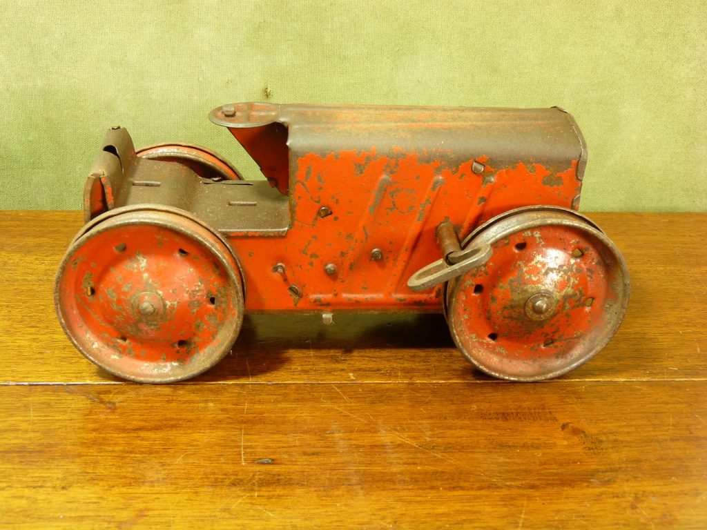1930s Triang Clockwork Tractor Model No. 2 - Anything In Particular