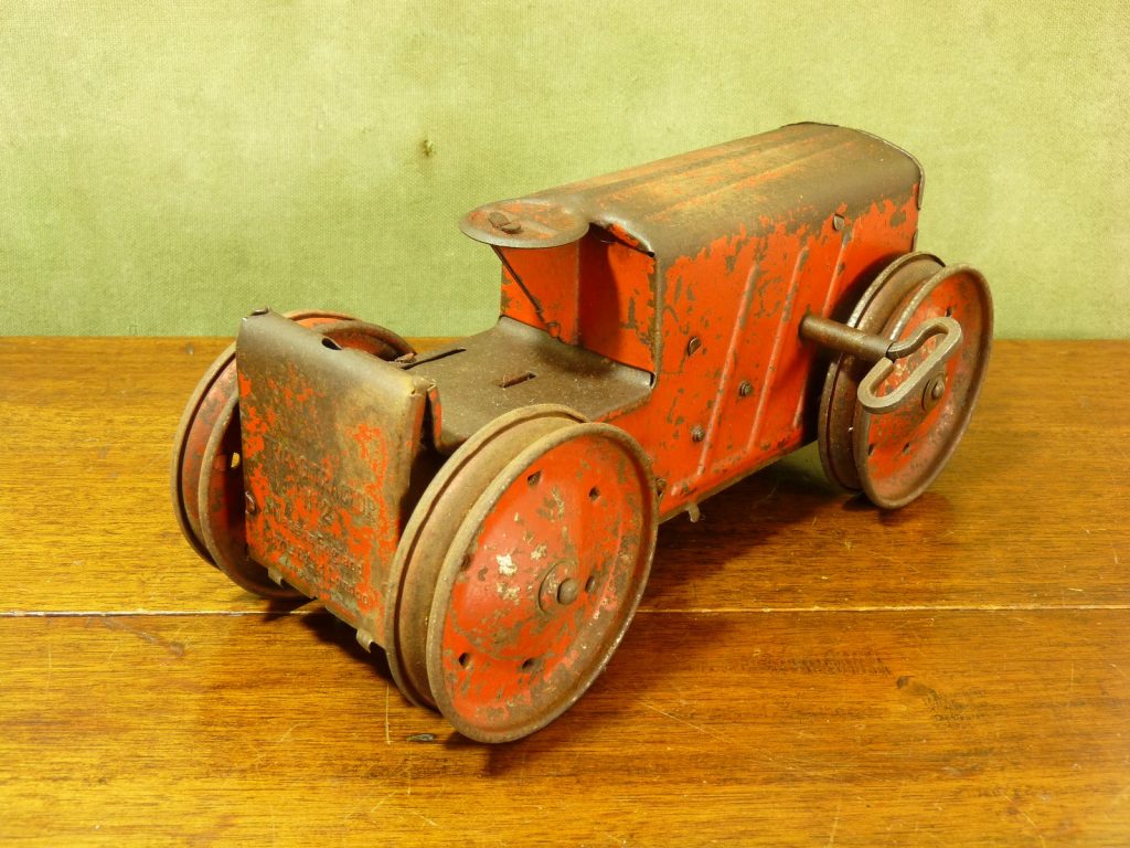 1930s Triang Clockwork Tractor Model No. 2 - Anything In Particular