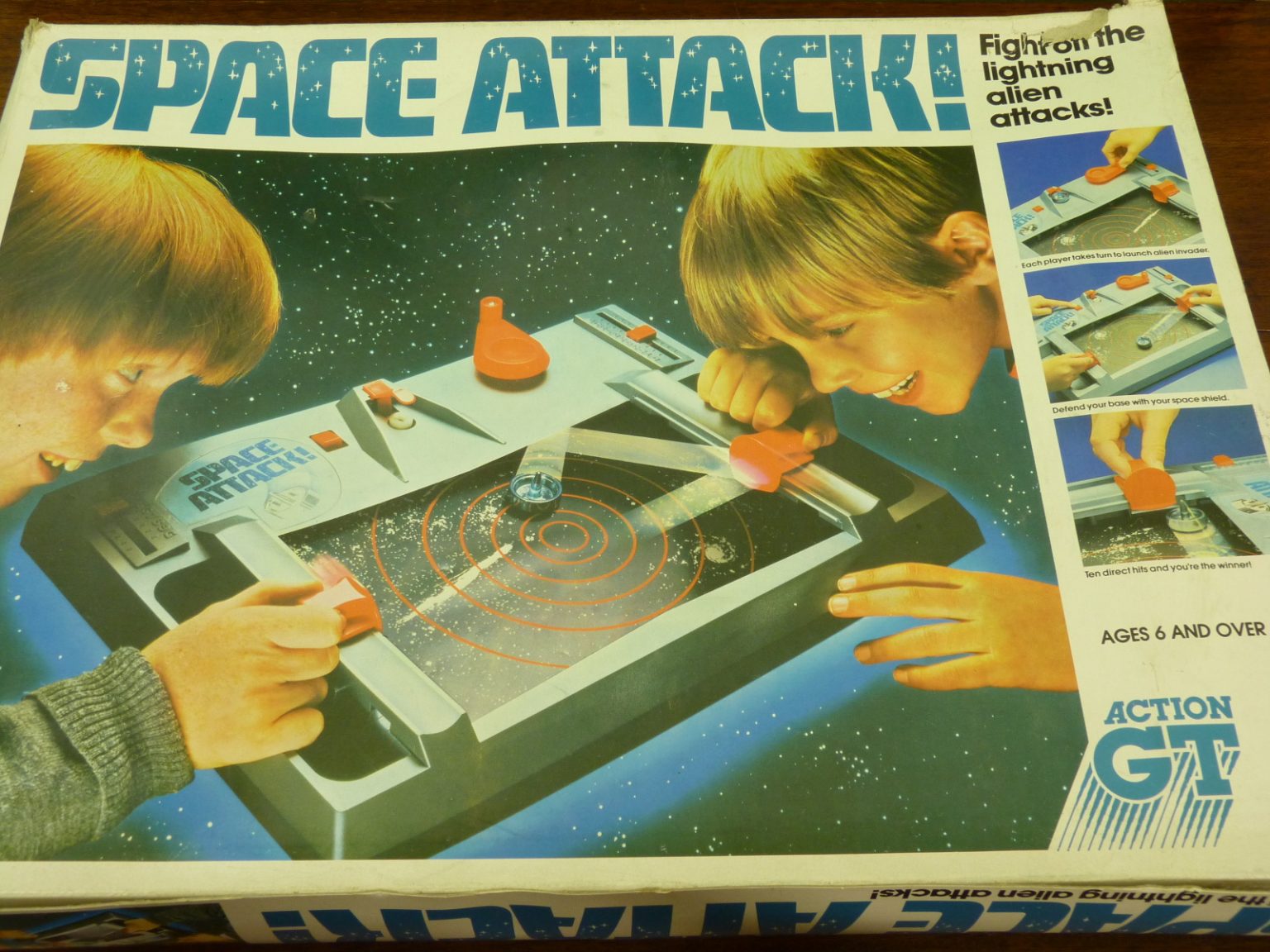 1980s Action GT Space Attack! Alien Invader Game 1983 - Anything In ...