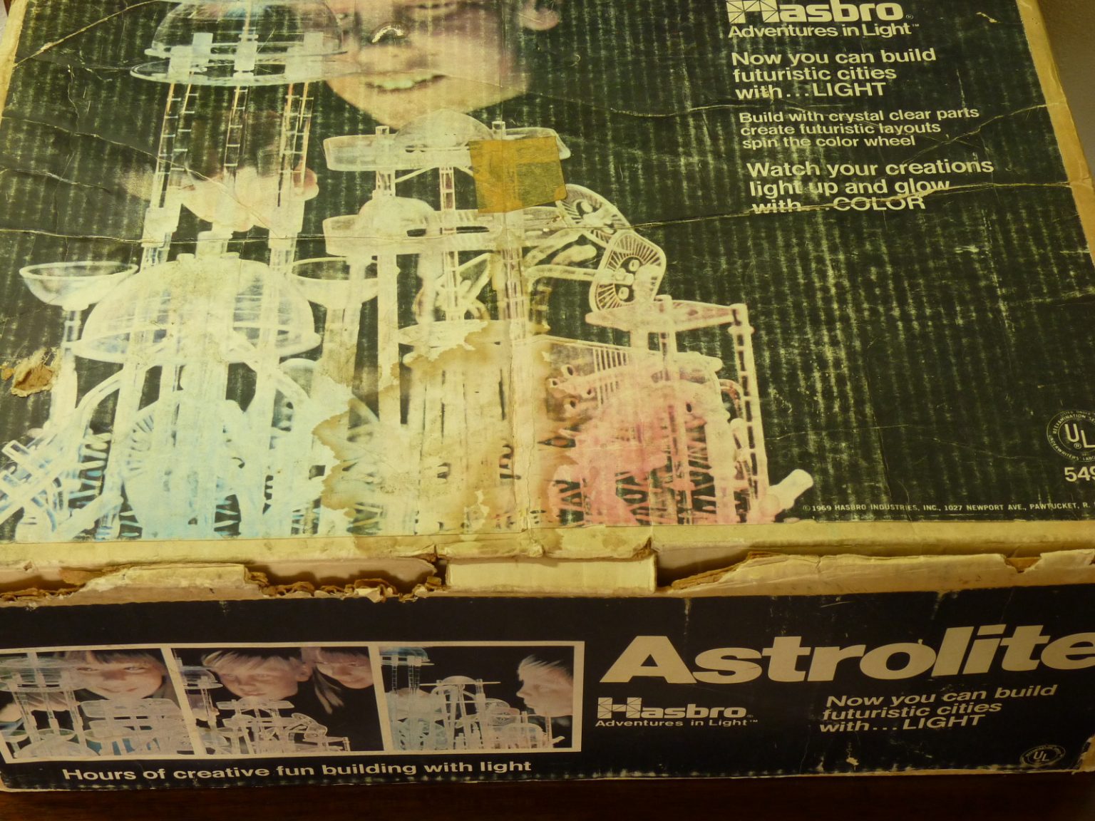 1969 Hasbro Astrolite Build With Light Construction Set - Anything In ...
