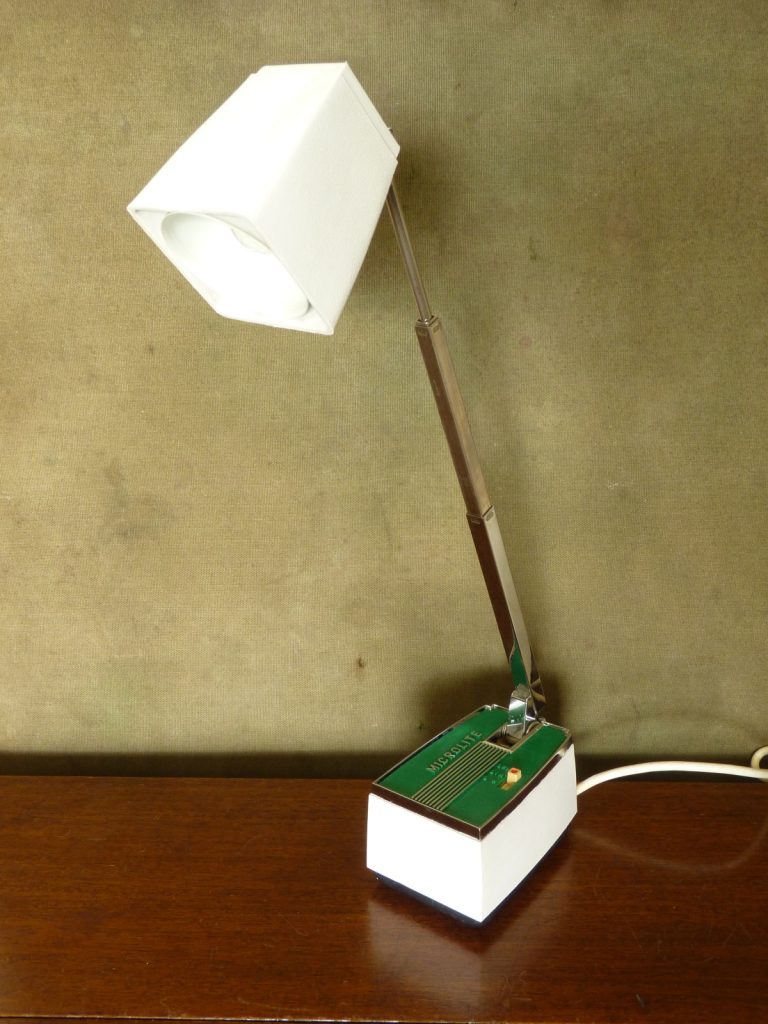 Vintage Green Microlite Telescopic Desk Light - Anything In Particular