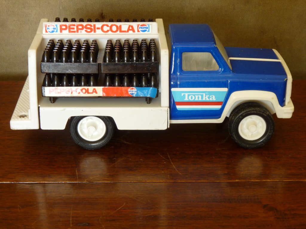 Vintage Tonka Pressed Steel Pepsi-Cola Delivery Truck with Original ...