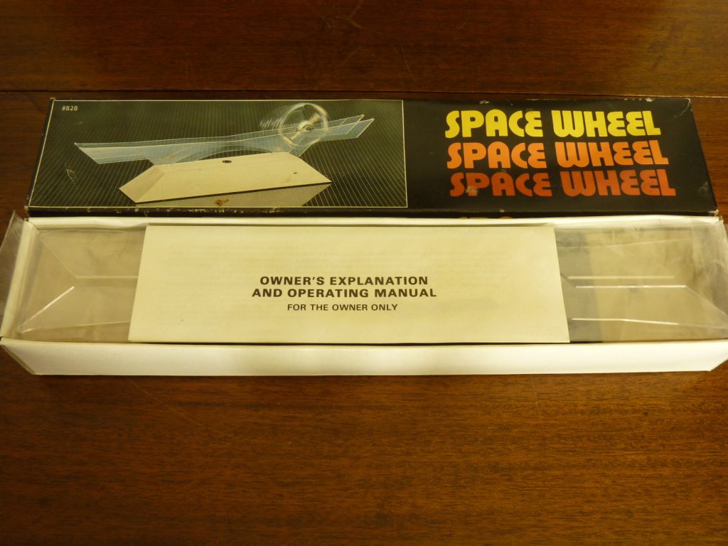 Vintage "Space Wheel" Kinetic Perpetual Desktop Motion Toy made by ...