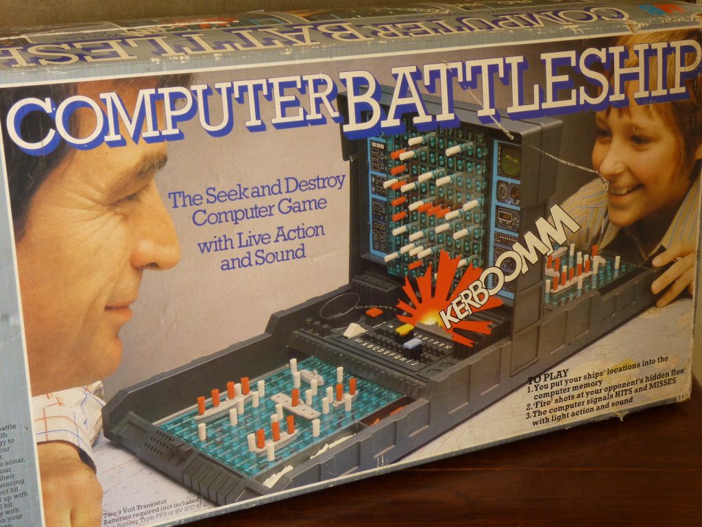 Vintage 1970s MB Games Computer Battleship MB Electronics - 1977 ...