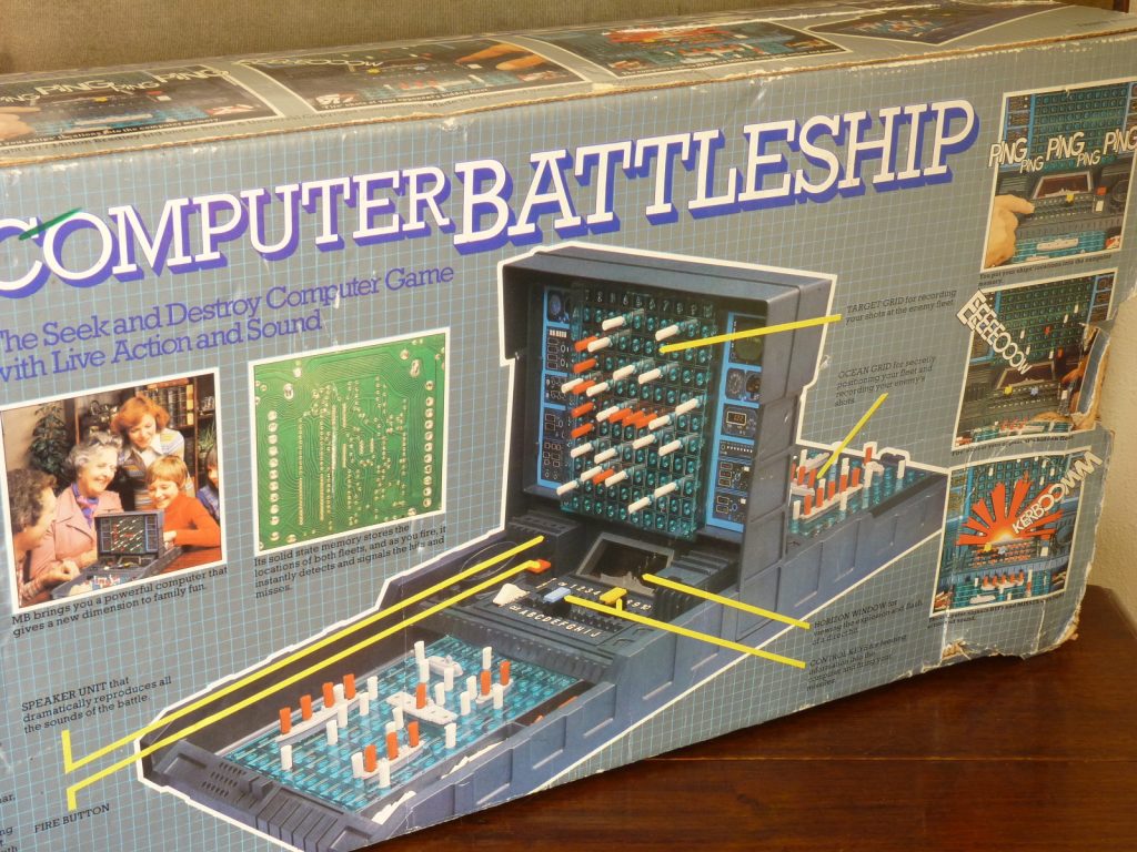 Vintage 1970s MB Games Computer Battleship MB Electronics - 1977 ...