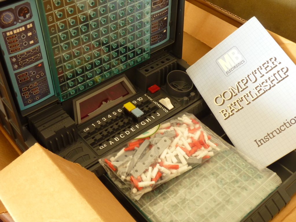 Vintage 1970s MB Games Computer Battleship MB Electronics - 1977 ...