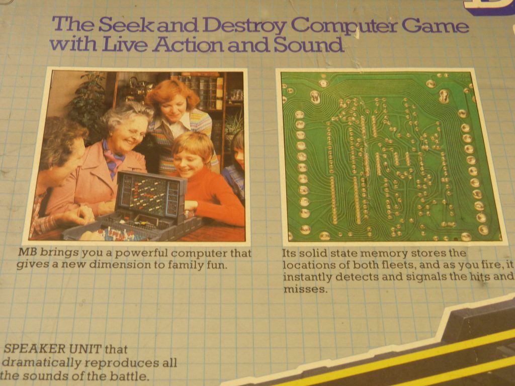 Vintage 1970s MB Games Computer Battleship MB Electronics - 1977 ...