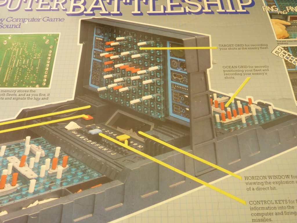 Vintage 1970s MB Games Computer Battleship MB Electronics - 1977 ...