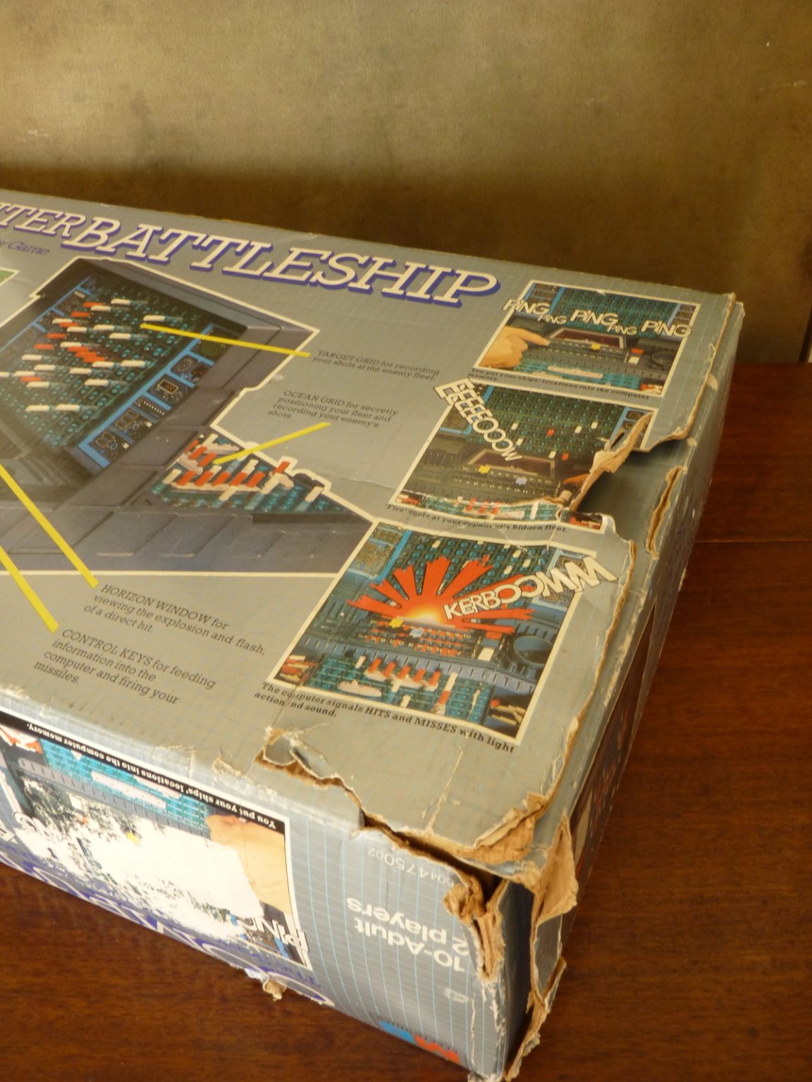 Vintage 1970s MB Games Computer Battleship MB Electronics - 1977 ...