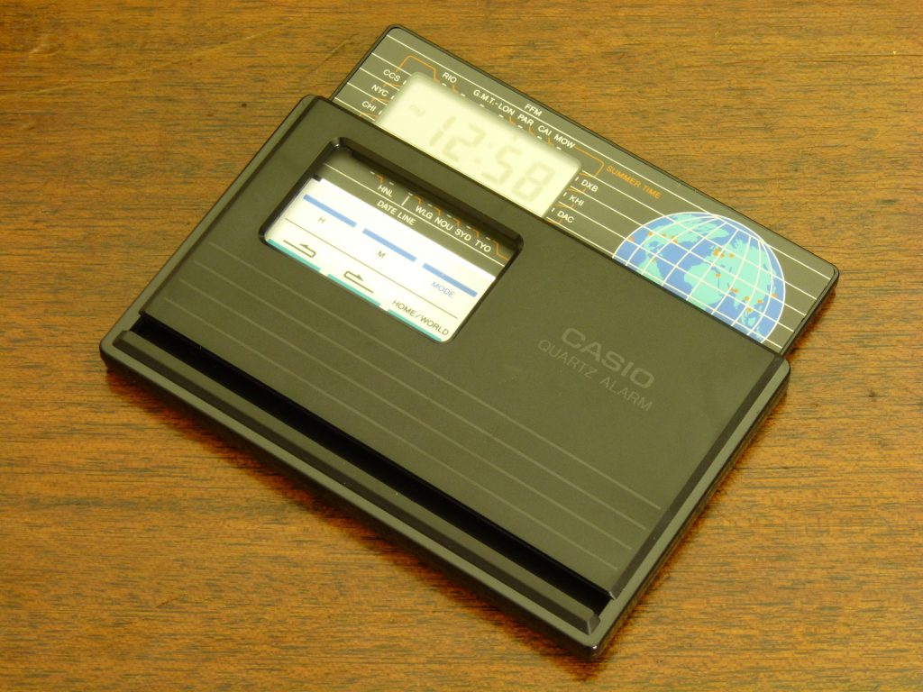 Credit Card Sized Casio World Time Quartz Alarm Clock CC-120U ...